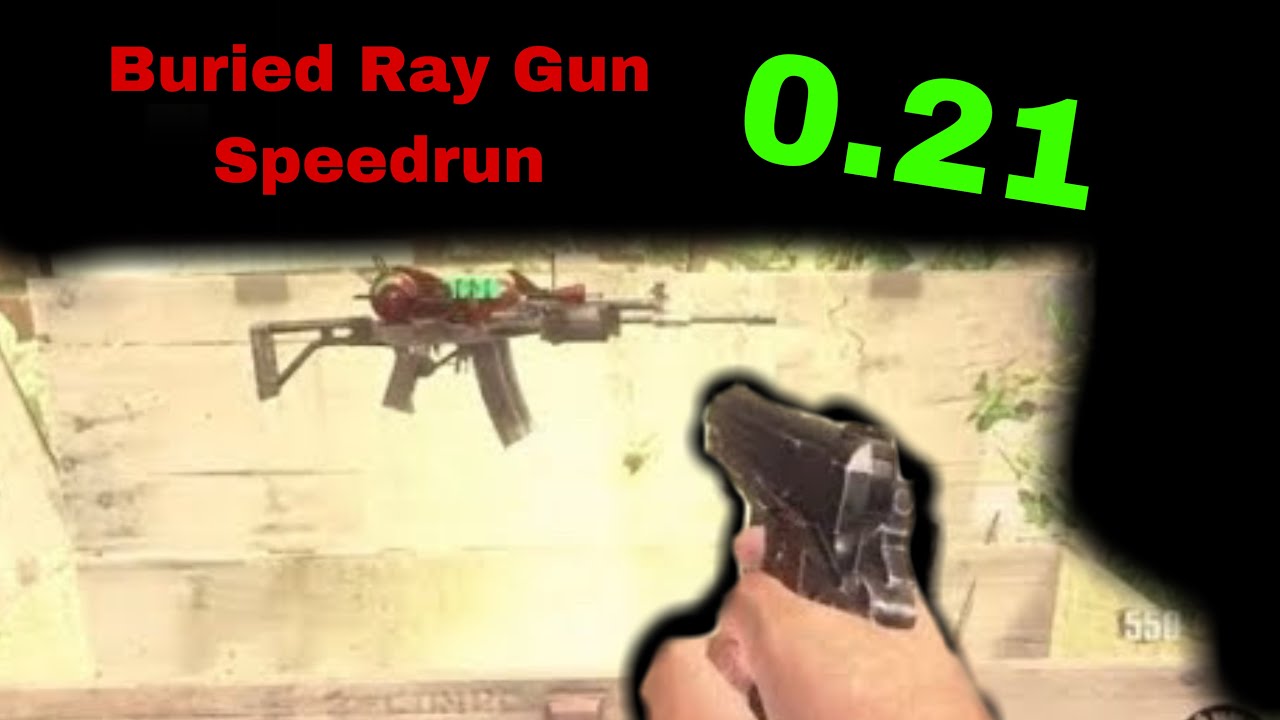BO2 Buried Ray Gun Speedrun (0.21) - YouTube