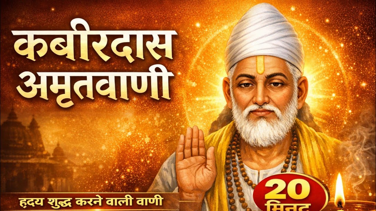 कबीरदास अमृतवाणी | 20 मिनट | मन शुद्ध करने वाली वाणी | Kabir Das Vani ...
