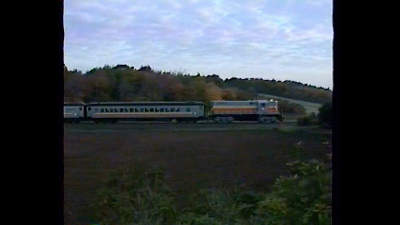 Bay Colony Railroad - Cape Cod Line - 1751 EMD GP9 Sunset Passenger ...