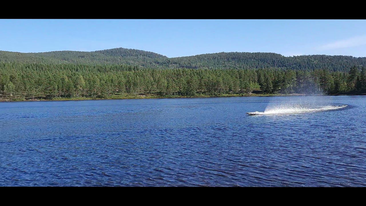 Rc boat Mathe 35cc first test run. - YouTube