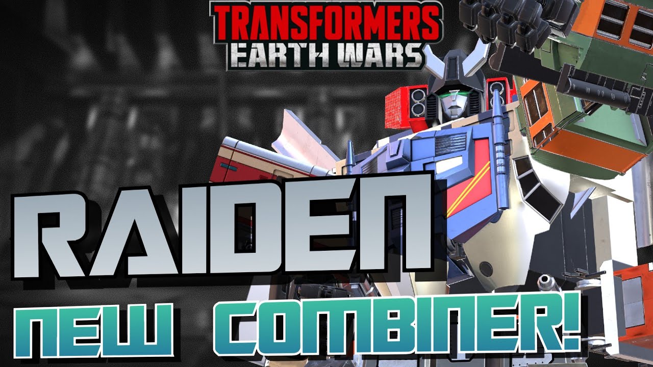 Raiden first look new combiner Transformers Earth Wars - YouTube