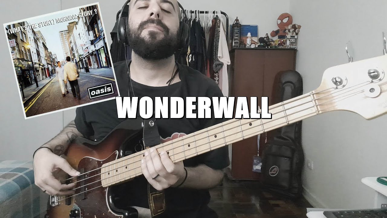 Wonderwall (Oasis) BASS COVER - YouTube