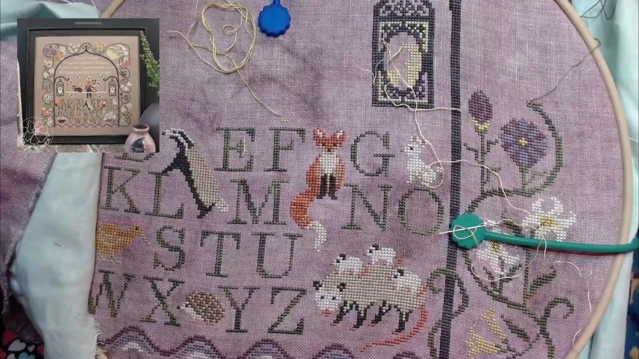 MEGA Stitches - Stitch With Me - LIVE CRAFT - Moonlight Sampler by The ...