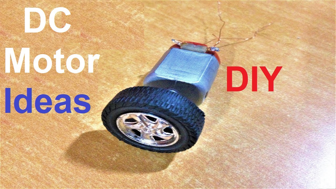 dc motor ideas | diy science projects | diy | three wheel car ...