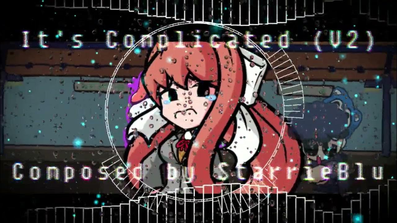 It's Complicated V2 but Monika and I sing it (FNF Soft Cover) - YouTube