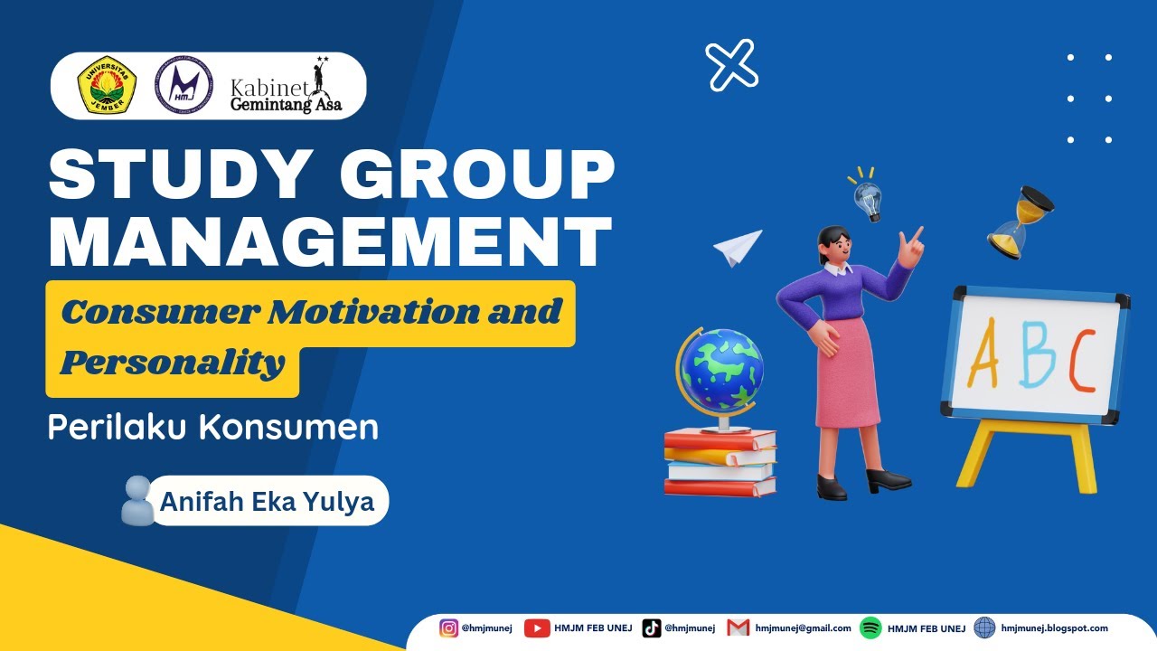 Consumer Motivation and Personality_Manajemen Pemasaran - YouTube