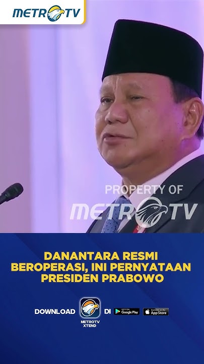 Danantara Resmi Beroperasi, Ini Pernyataan Presiden Prabowo #shorts - YouTube
