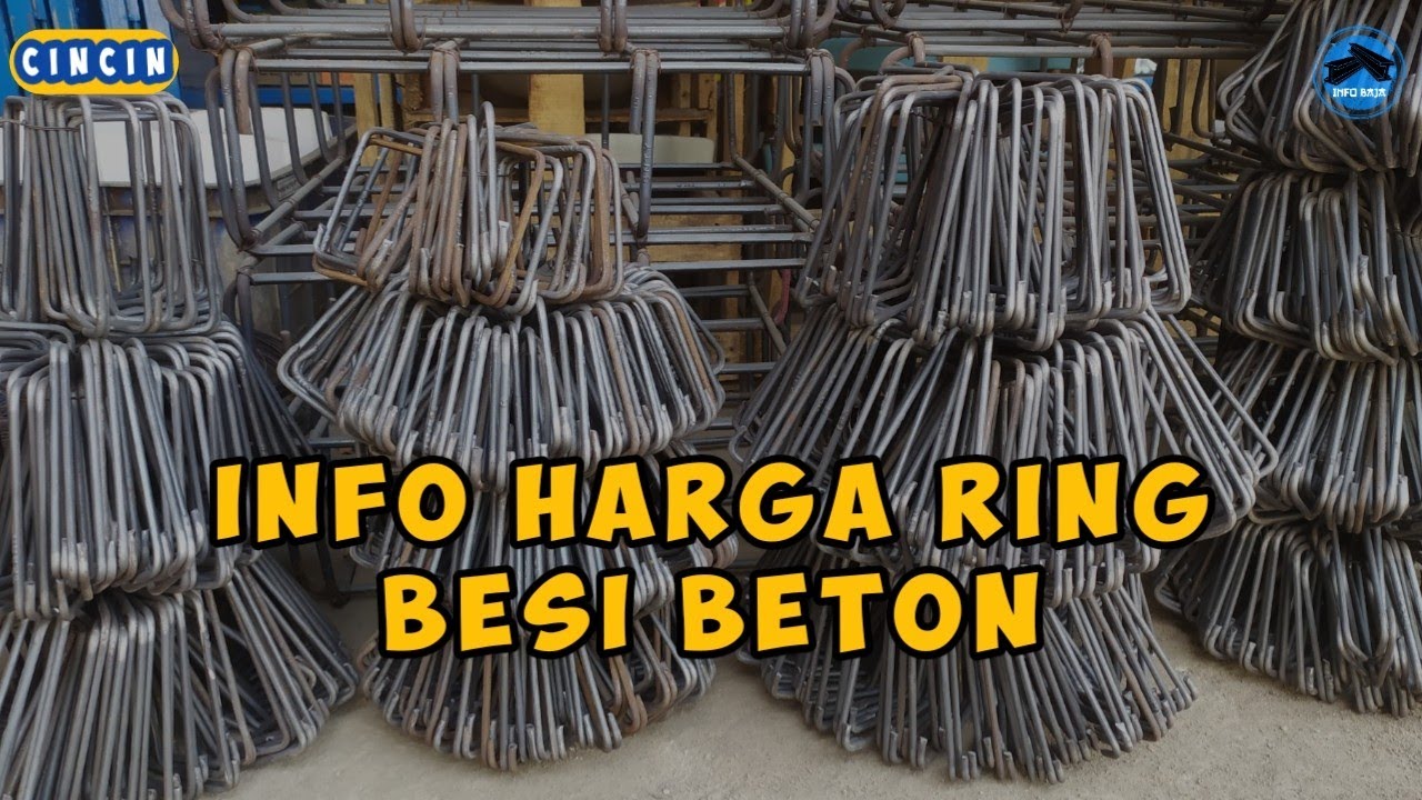 info harga cincin begel / ring besi beton besi 6 berbagai macam ukuran ...