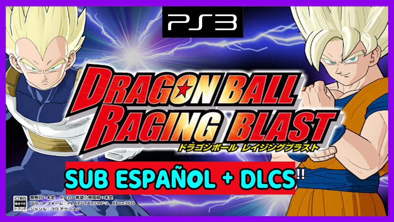 DRAGON BALL RAGING BLAST PS3 PKG & (CARPETA) + DLCS (SUB ESPAÑOL) - YouTube