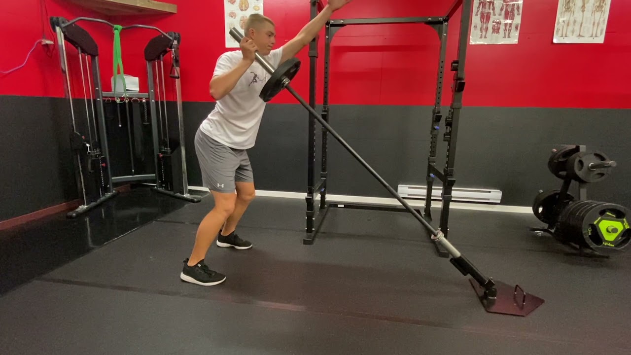 Standing Landmine Press - YouTube