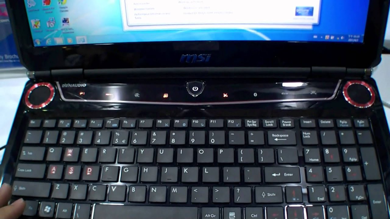 Erstes Hands On mit dem MSI GT683 Gaming Notebook - YouTube
