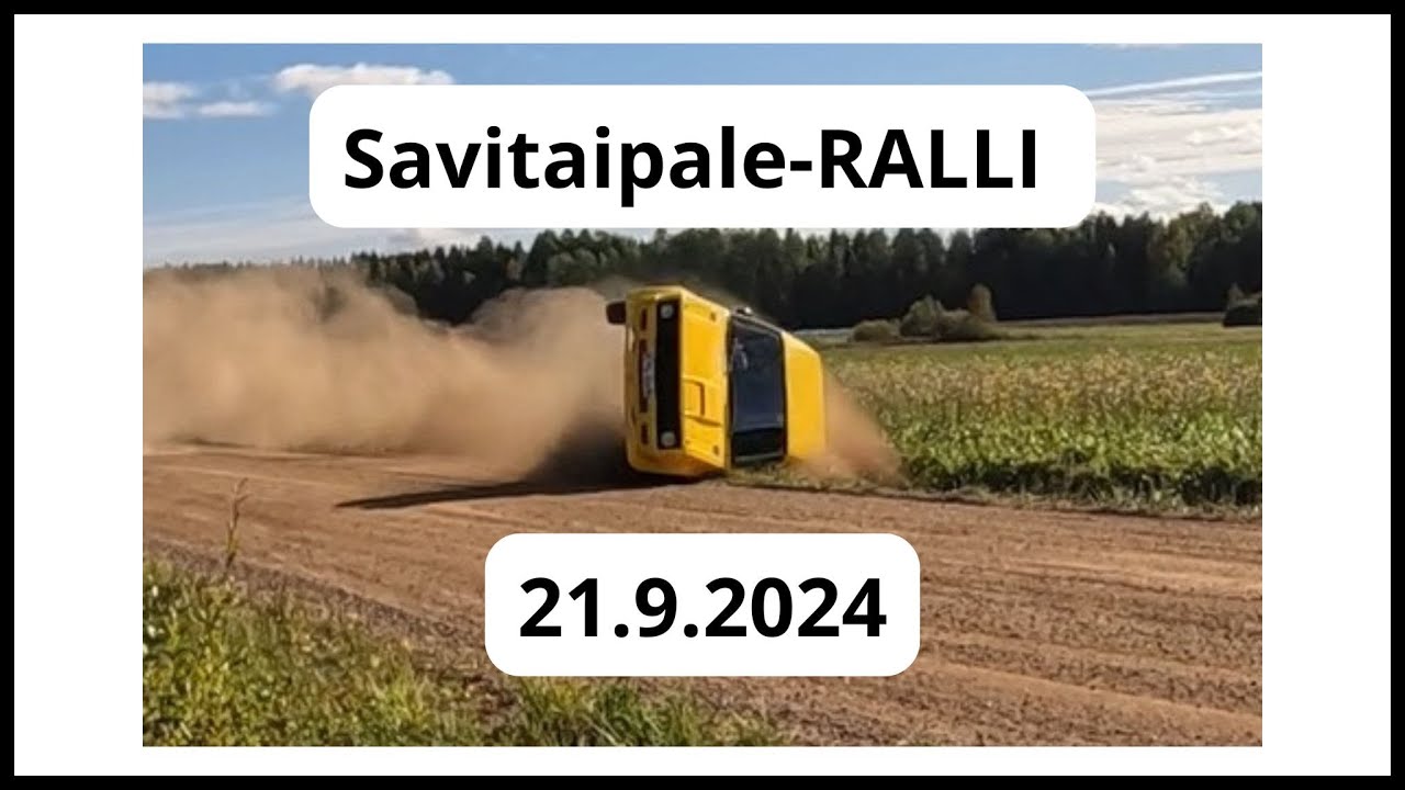 Savitaipale-Ralli 21.9.2024 Crash&Action - YouTube