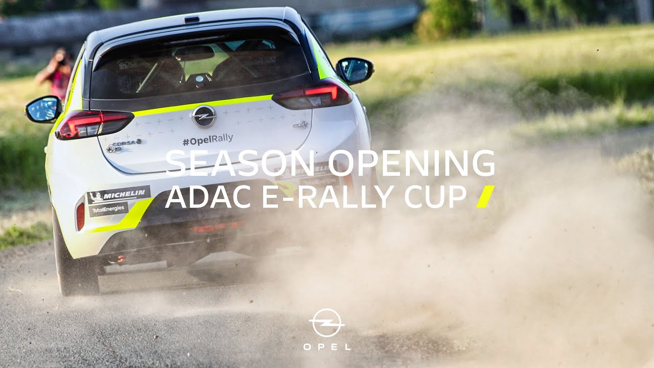 Season Opening | Strong start of ADAC Opel e-Rally Cup - YouTube