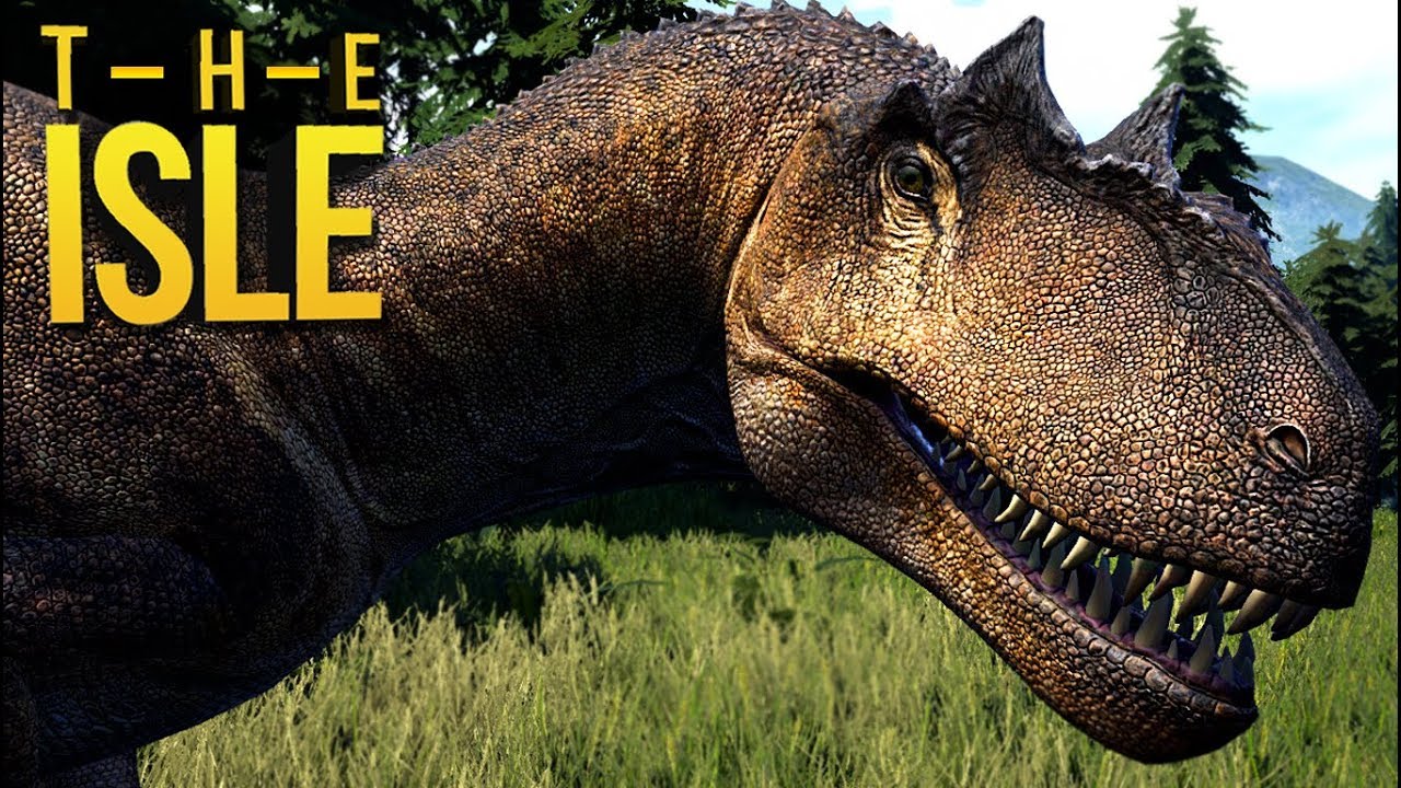 The Isle - NOVO Allosaurus, Caçando No Centro Da ILHA! | Dinossauros ...