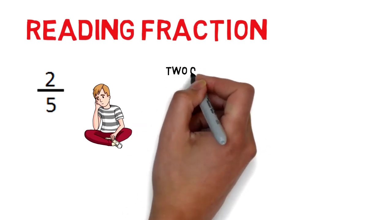 Reading fraction numbers| Standard Methods | Maths drops - YouTube
