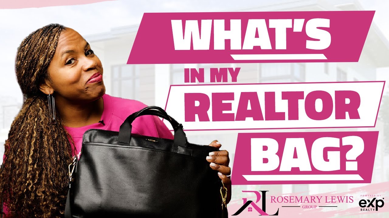 Whats In My Realtor Bag? - YouTube