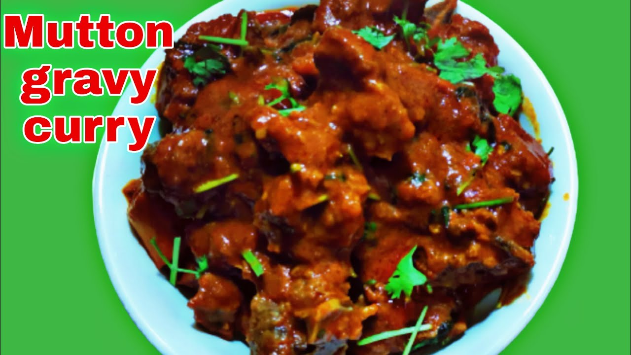 Mutton curry in telugu | Telangana style mutton curry | pressure cooker ...