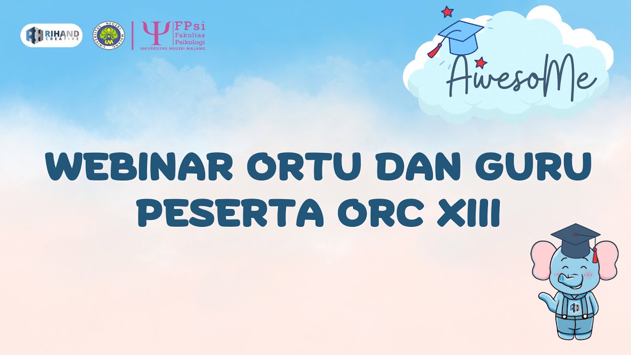 Webinar Ortu dan Guru ORC XIII - YouTube