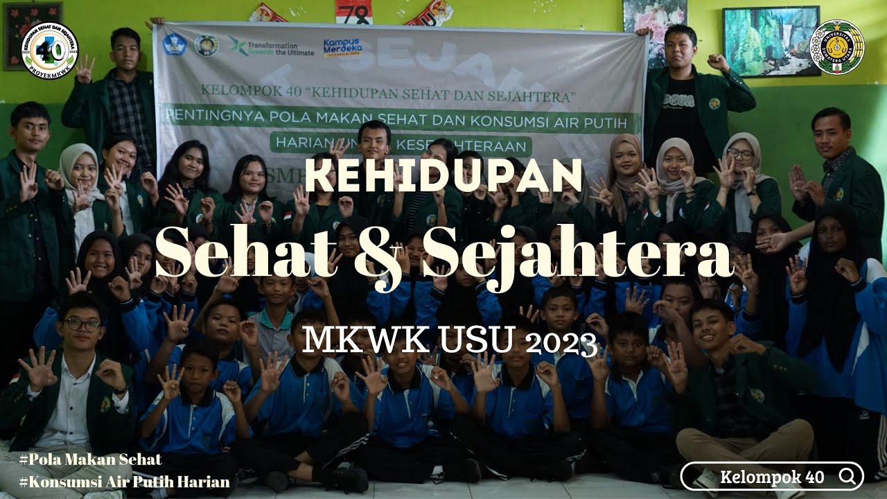 Sosialisasi Kelompok 40 Kehidupan Sehat dan Sejahtera - YouTube