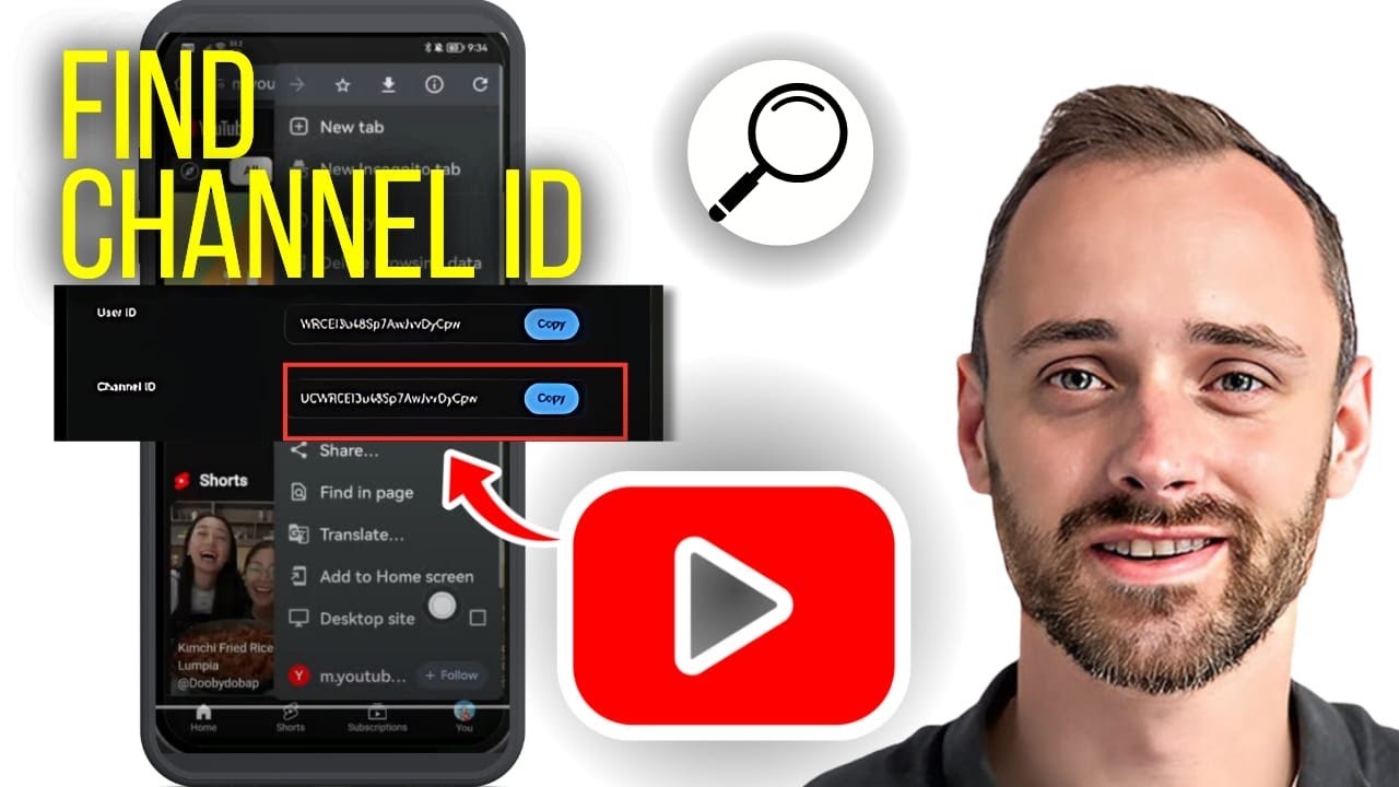 How To Find YouTube Channel ID On Phone (2024) - YouTube