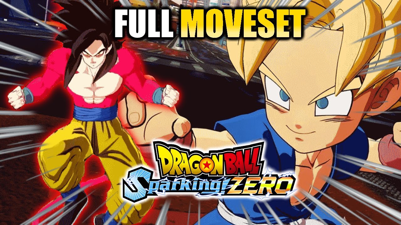 GOKU (GT) SSJ4 FULL MOVESET SPARKING ZERO! - YouTube