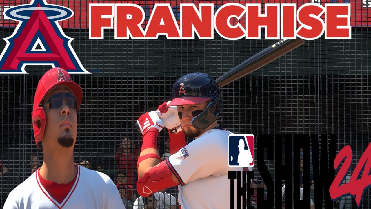 MLB 24 LAA Franchise closing out opening weekend VS CWS - YouTube
