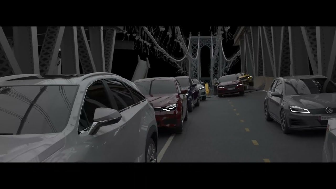 Bridge destruction in houdini - YouTube