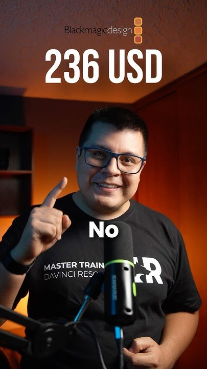 BlackFriday de DaVinci Resolve Studio por solo 235 USD #davinciresolvestudio - YouTube
