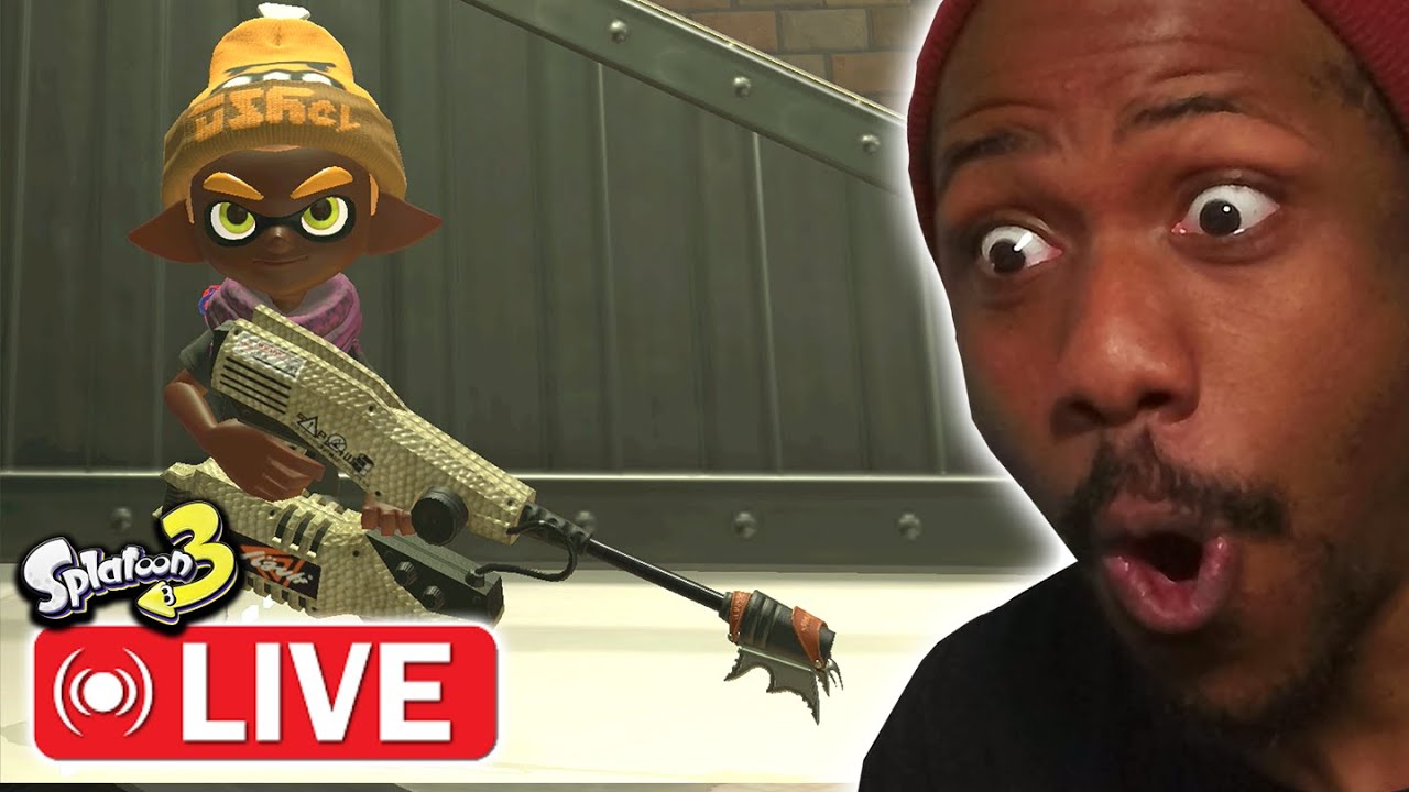 SPLATOON 3 VER 10.0: Does the Cobra Jet Squelcher Bite? | 🔴LIVE - YouTube