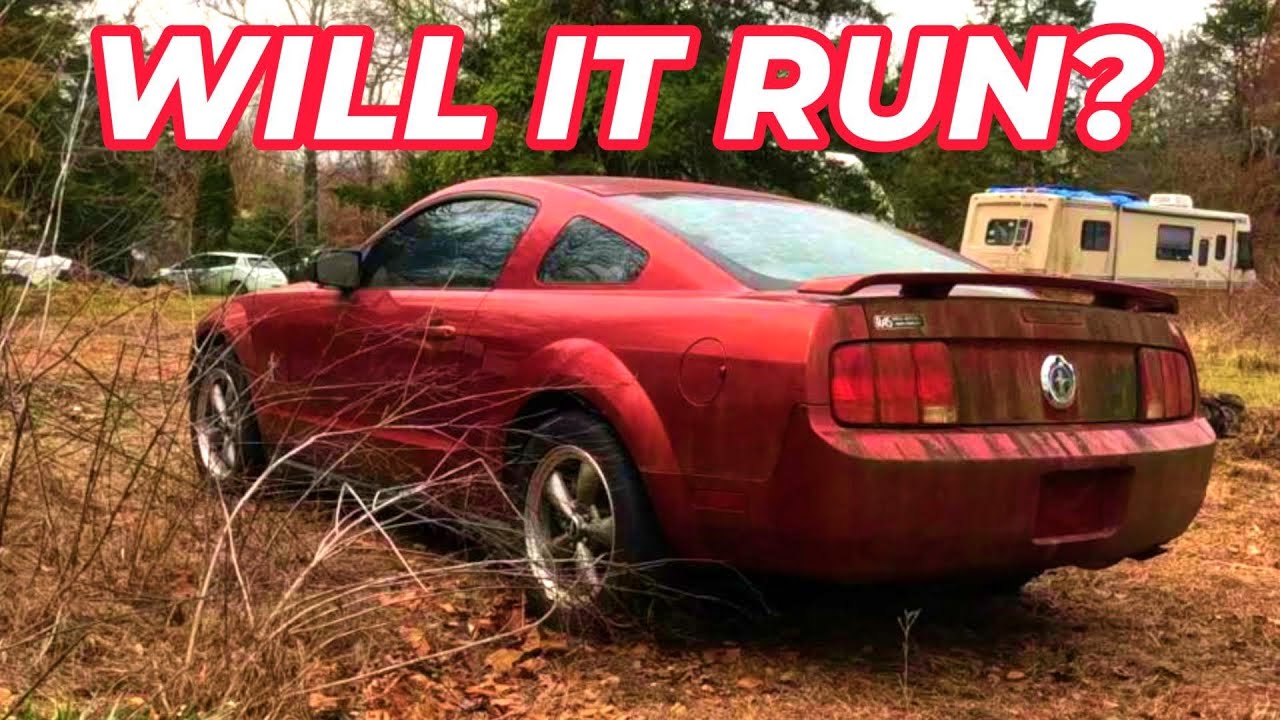 Why did they park this Ford Mustang? Will it run and drive? - YouTube
