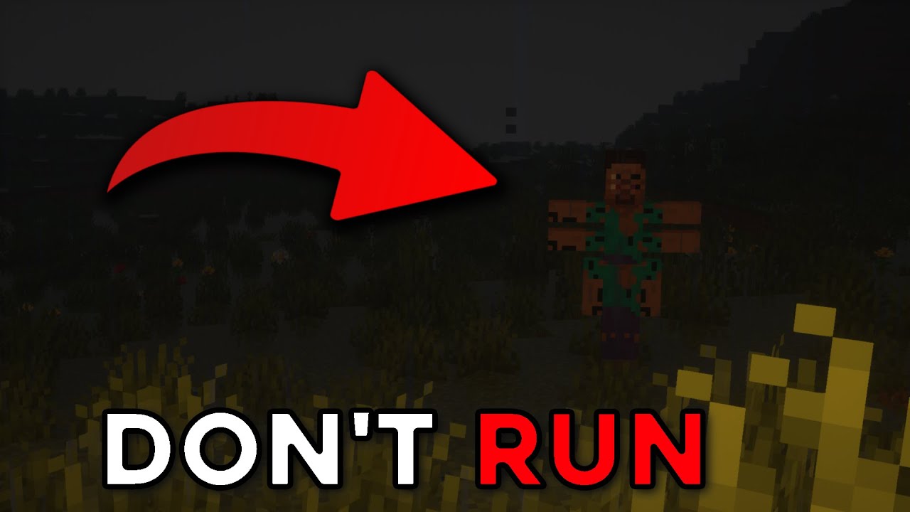 I found "That Thing" in my Minecraft World... [Minecraft At 3AM #5 ...