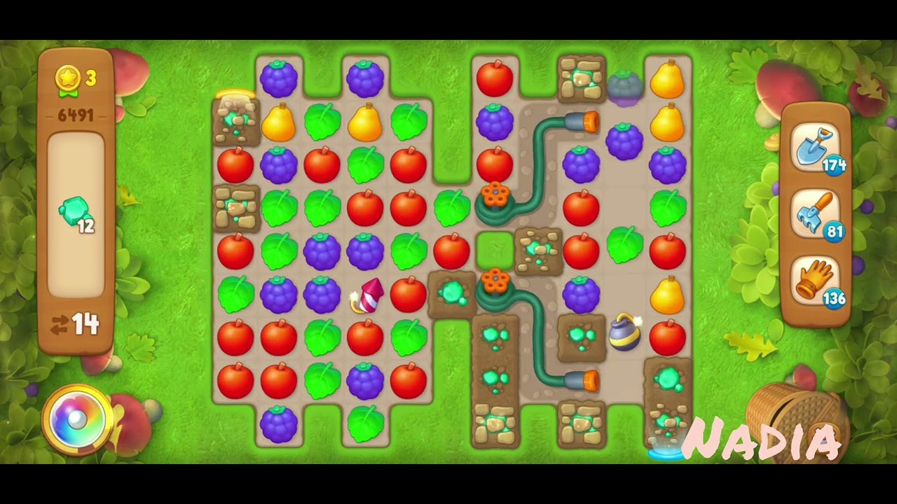 Gardenscapes Level 6491🥀 - YouTube
