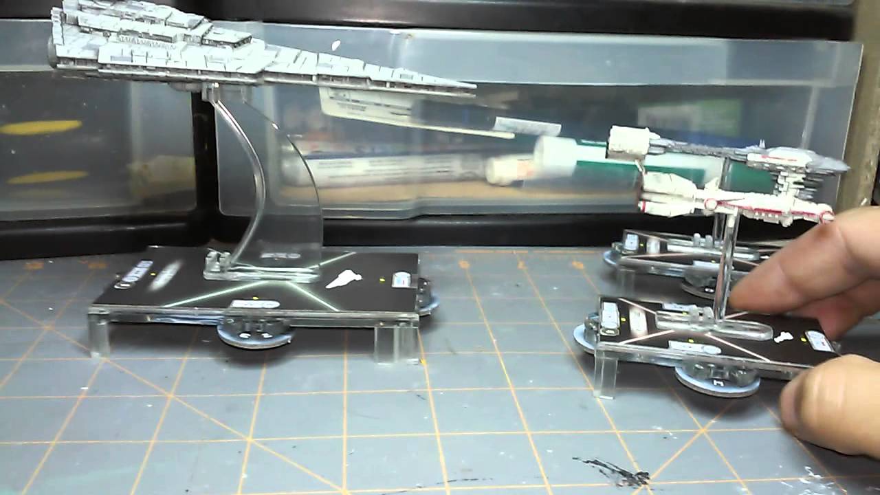 Star Wars Armada Miniature Review - YouTube