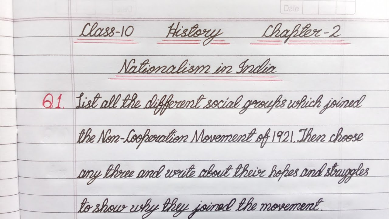 List all the different social groups which joined the Non-Cooperation ...
