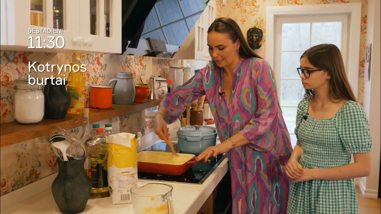 Kotryna Starkienė virtuvėje suksis su dukromis. „Kotrynos burtai“ – šeštadienį, 11:30 per TV3 ...