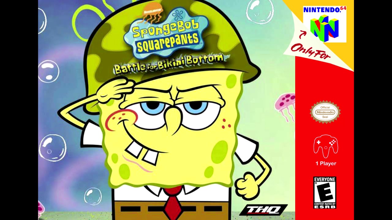 SpongeBob on the Nintendo 64 - YouTube