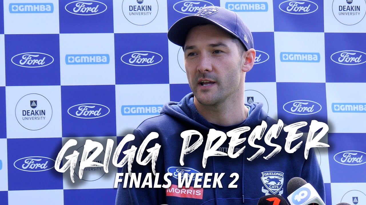 Shaun Grigg Press conference | Finals Week 2 - YouTube