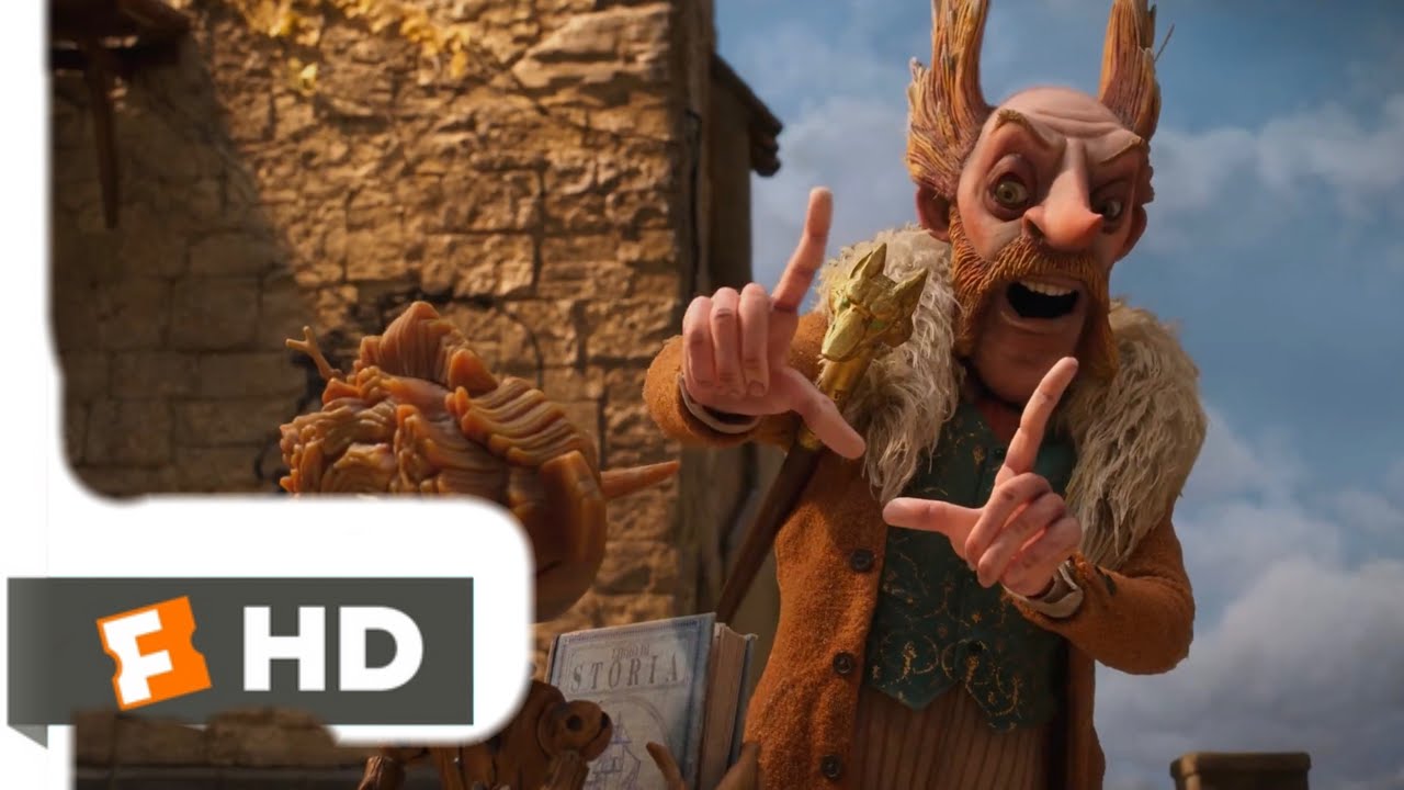 Guillermo del Pinocchio (4/10) Pinocchio meet count volpe movie cilp ...