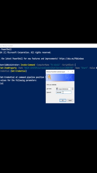 Remotely Block USB Storage on a Specific Computer from Domain Controller Using PowerShell - YouTube