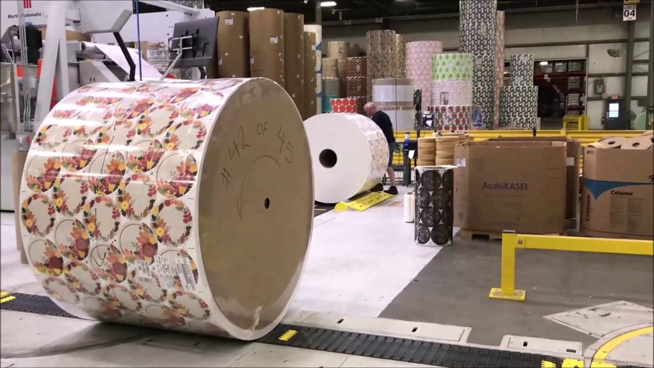 Harmax roll convyeing systems for unwinds and rewinders - YouTube