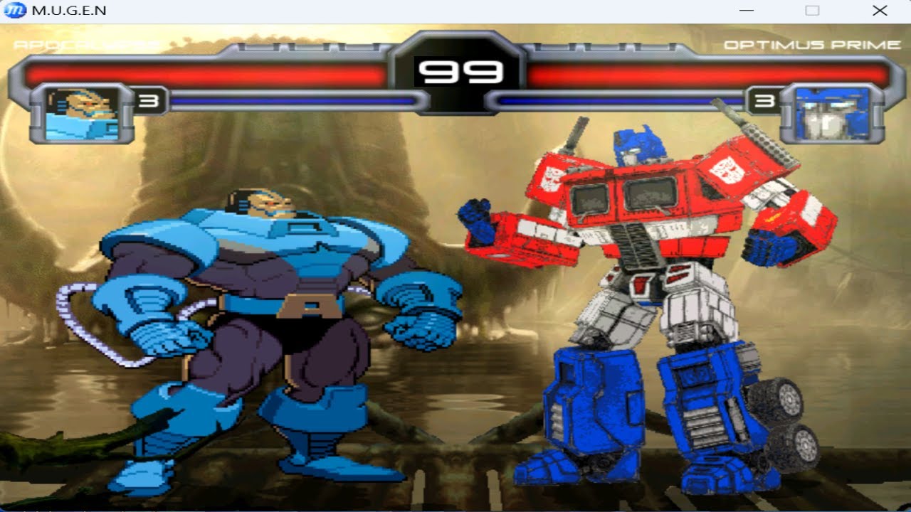 APOCALYPSE vs OPTIMUS PRIME - Super Epic Fight😤 Marvel vs Transformers ...