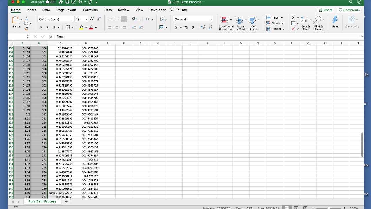Pure Birth Process Simulation - YouTube