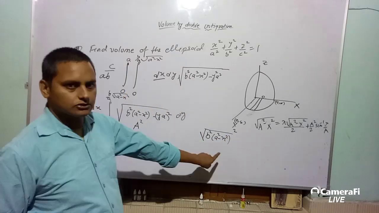 Volume Calculation Using Double Integrals | Application of Multiple ...