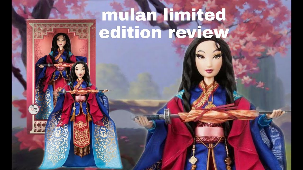 Disney Store Mulan 16'' Limited Edition Doll Review for the first time ...