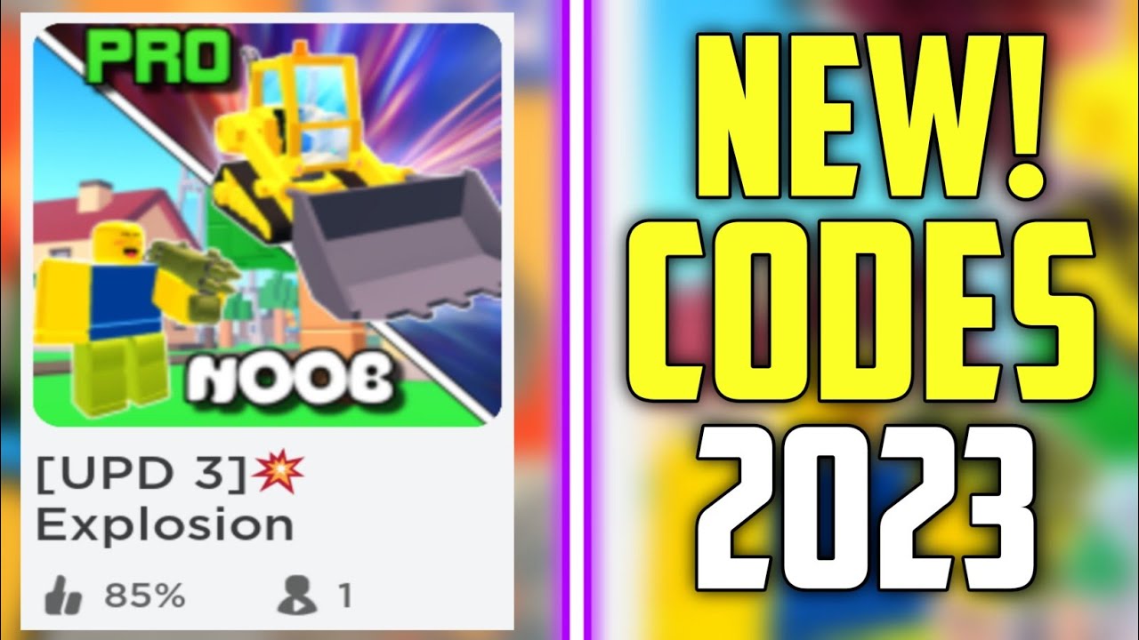 HURRY! - NEW EXPLOSION SIMULATOR CODES 2023! - YouTube