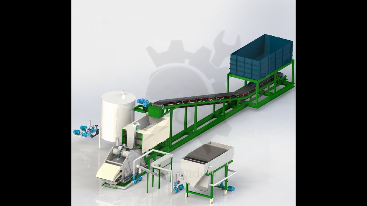 Soil Washing machine - YouTube