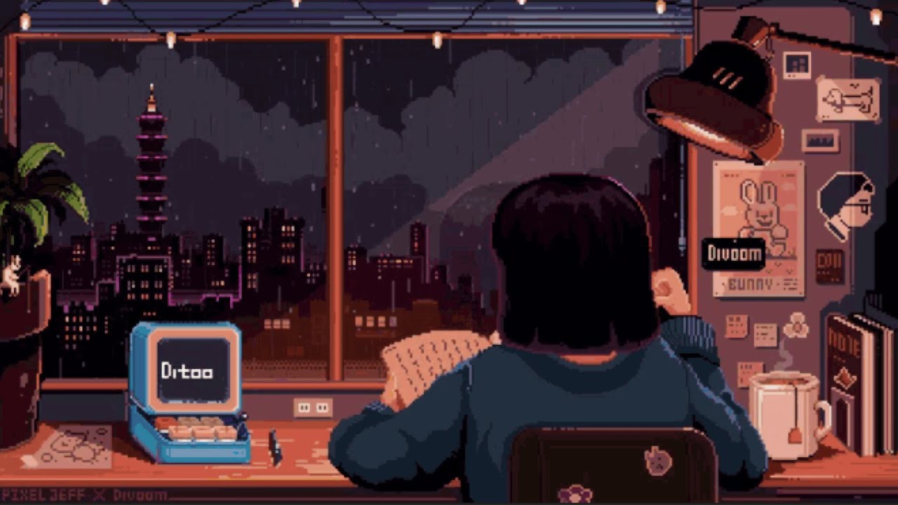 1 Hour of Ultimate Study Ambience: Relaxing 8D Rainfall Sound with ...