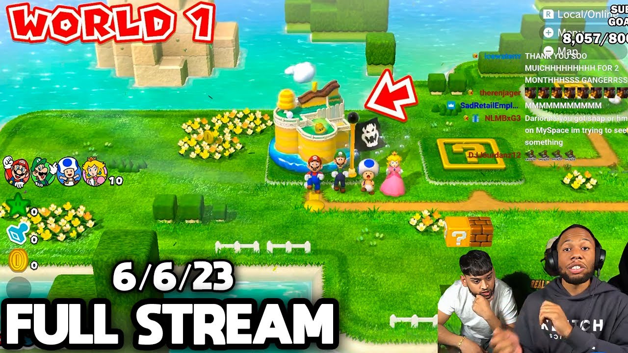 RDC Super Mario 3D World & Rocket League Full Stream (6/6/23) - YouTube