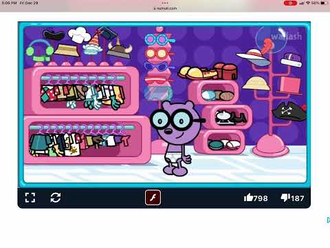 Andy Plays Wow! Wow! Wubbzy! Delightful Dress Up As Walden’s Pink ...