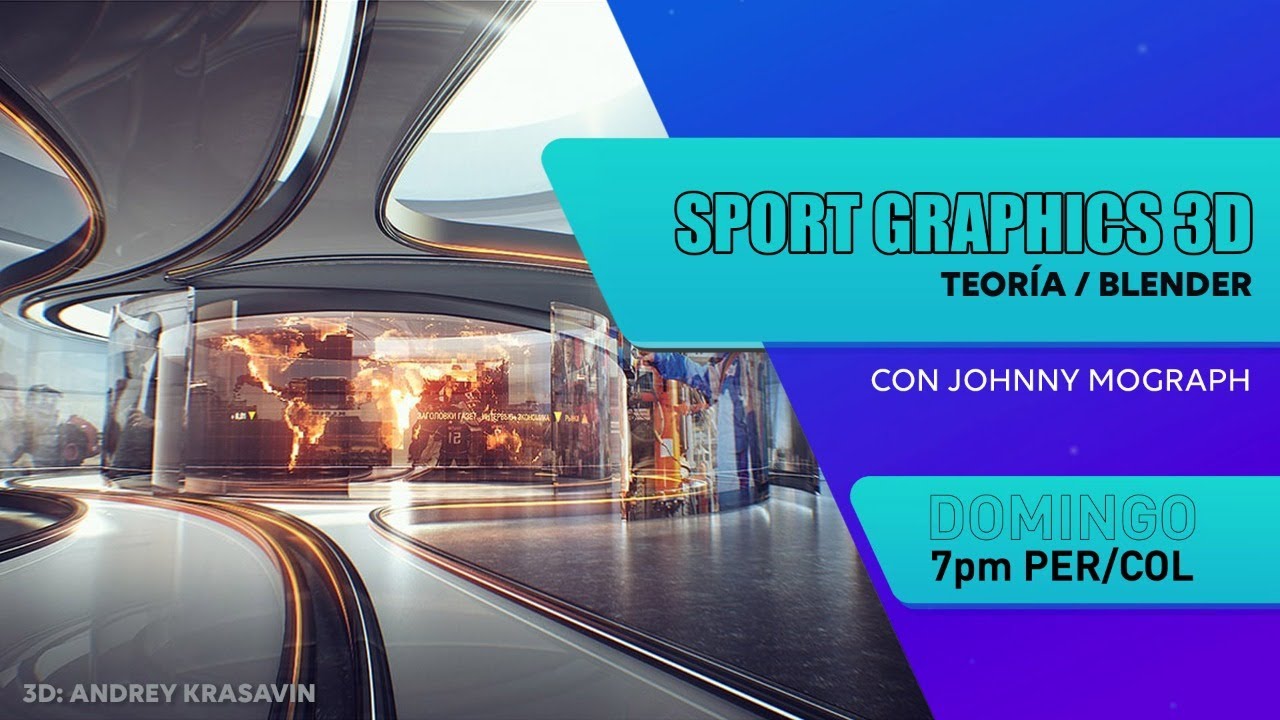 Motion graphics 3D para televisión 📺 Broadcast design (teoría) - YouTube